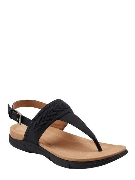 Easy Spirit Monte Slingback Sandal - Black