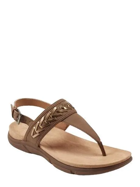 Easy Spirit Monte Slingback Sandal - Medium Brown