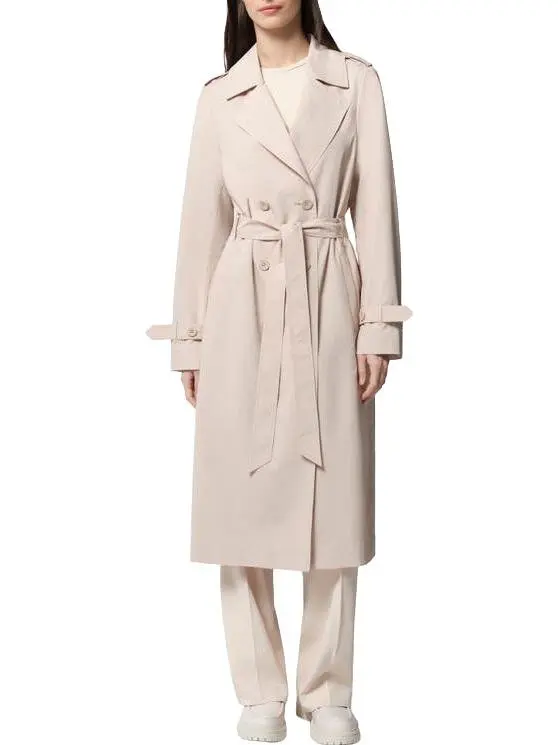 Soia & Kyo Blaire Water-repellent Trench Coat - Mist