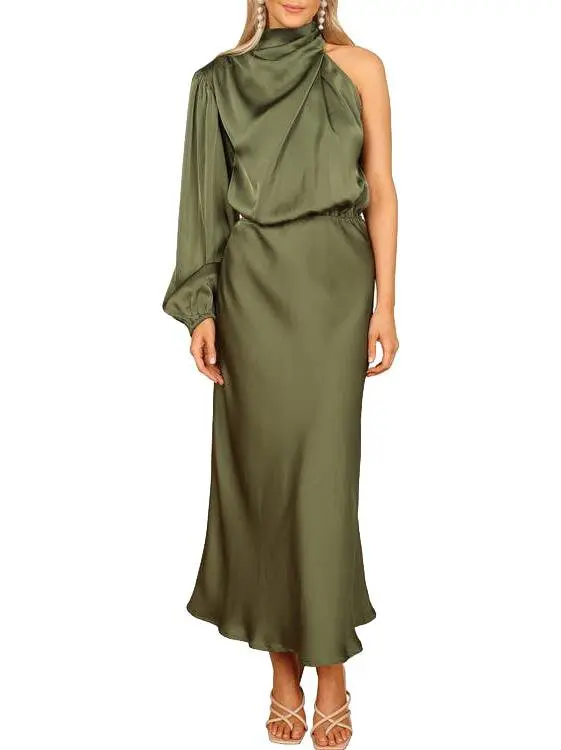 PETAL & PUP Amelie Maxi Dress - Olive
