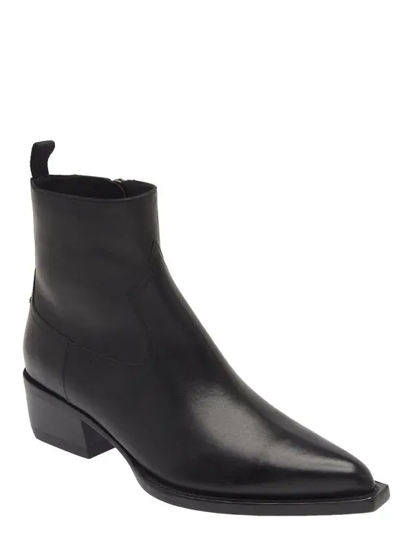 Golden Goose Debbie Pointed Toe Western Boot - Black