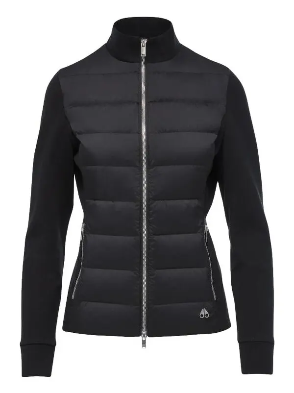 Moose Knuckles Naomi Hybrid Jacket - Black