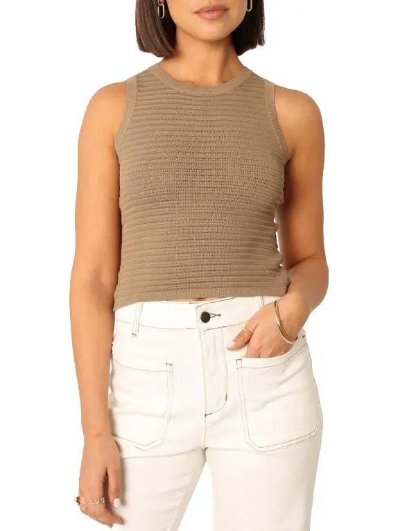 PETAL & PUP Maisey Knit Tank - Olive