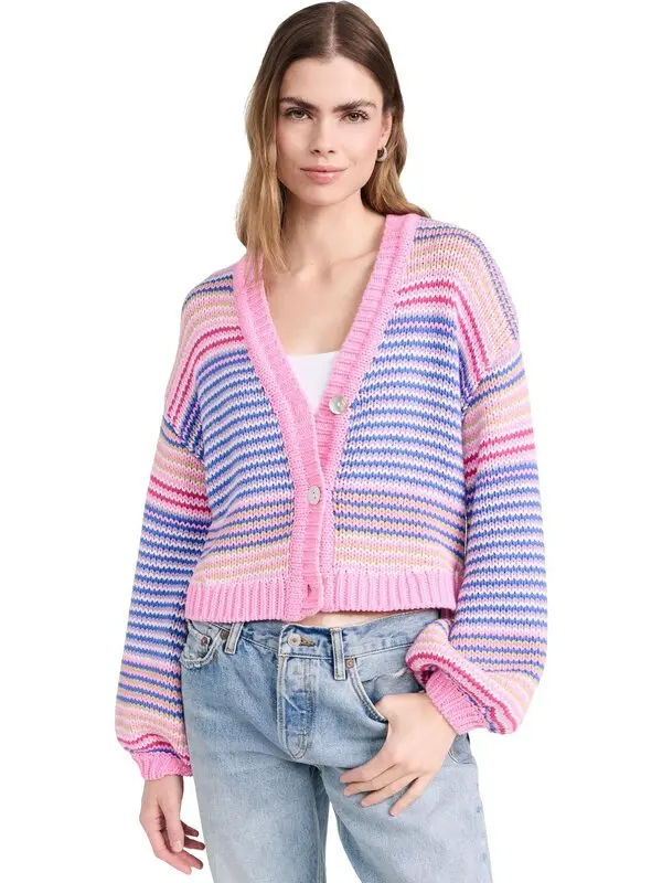 Show Me Your Mumu Good Karma Cardigan - Multi Stripe