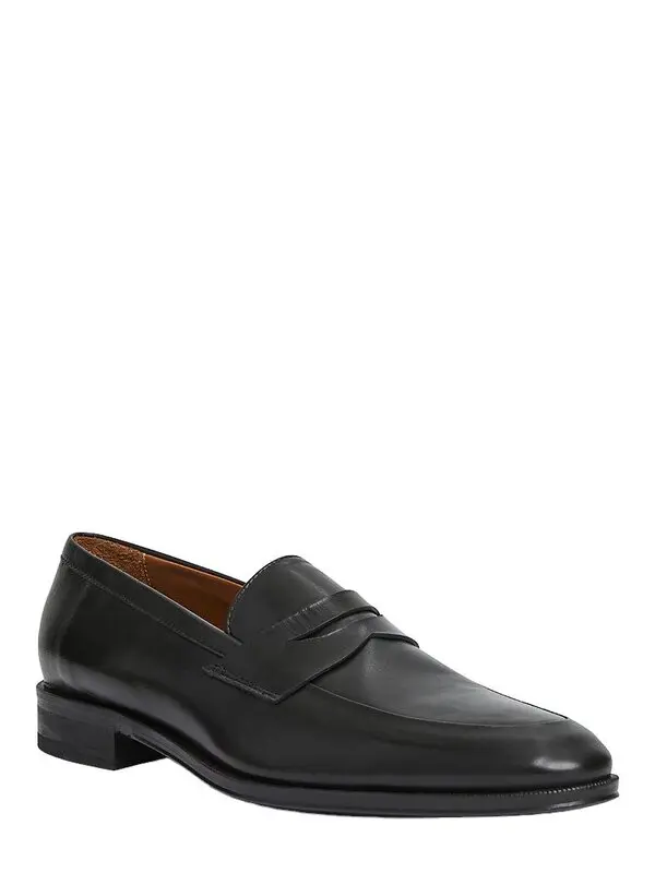 Bruno Magli Maioco Penny Loafers - Black