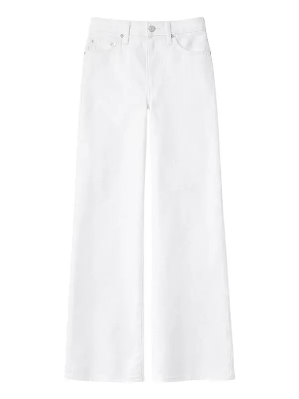 Rag & Bone Featherweight Logan High-rise Jeans - Optic White