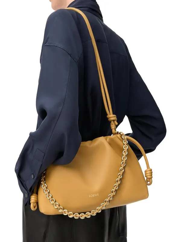 Loewe Flamenco Shoulder Bag - Sahara