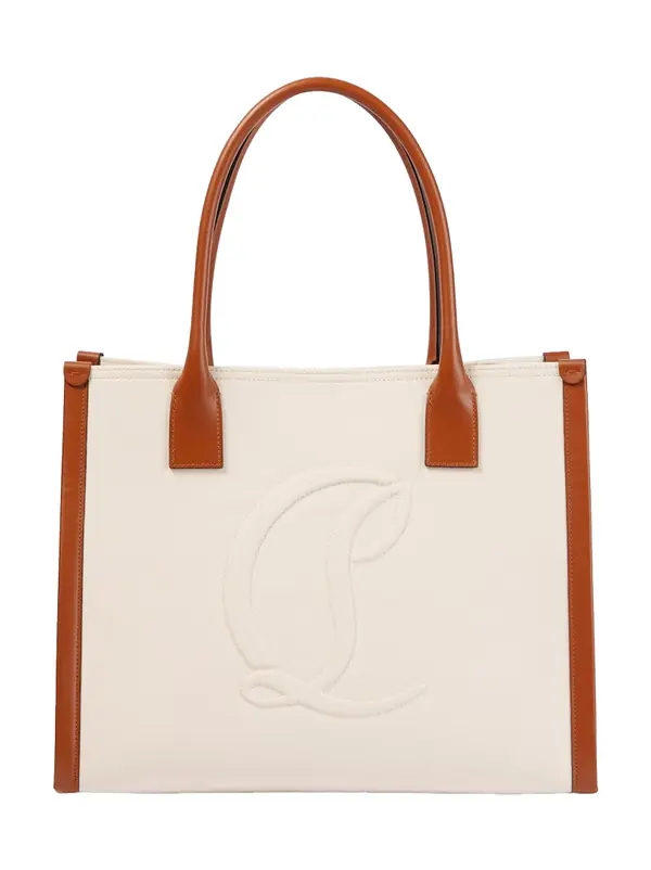 CHRISTIAN LOUBOUTIN By My Side E/w Large Tote Bag - Beige
