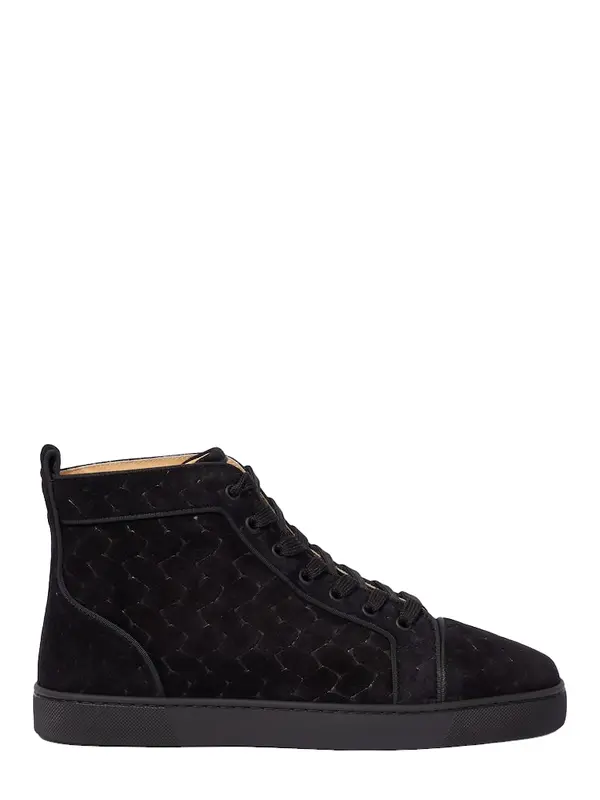 CHRISTIAN LOUBOUTIN Louis High-top Sneakers - Black