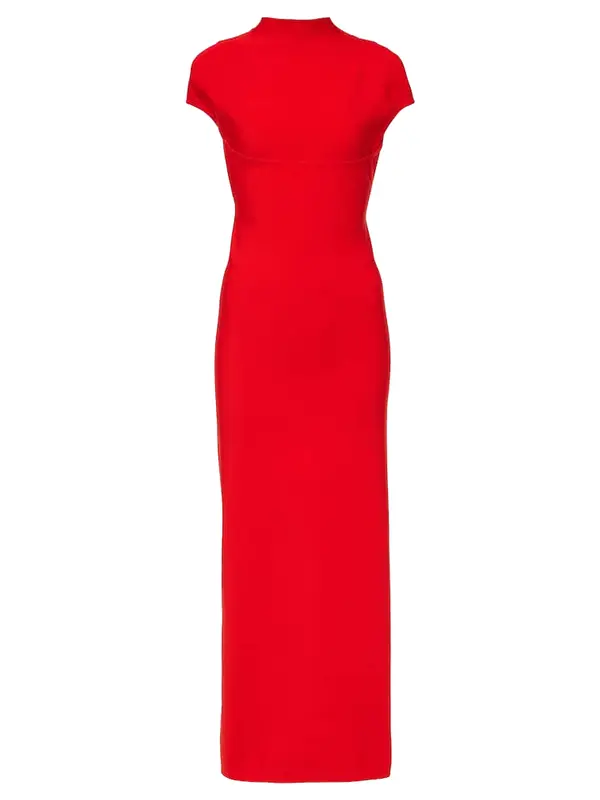 Alaïa Cutout Maxi Dress - Red