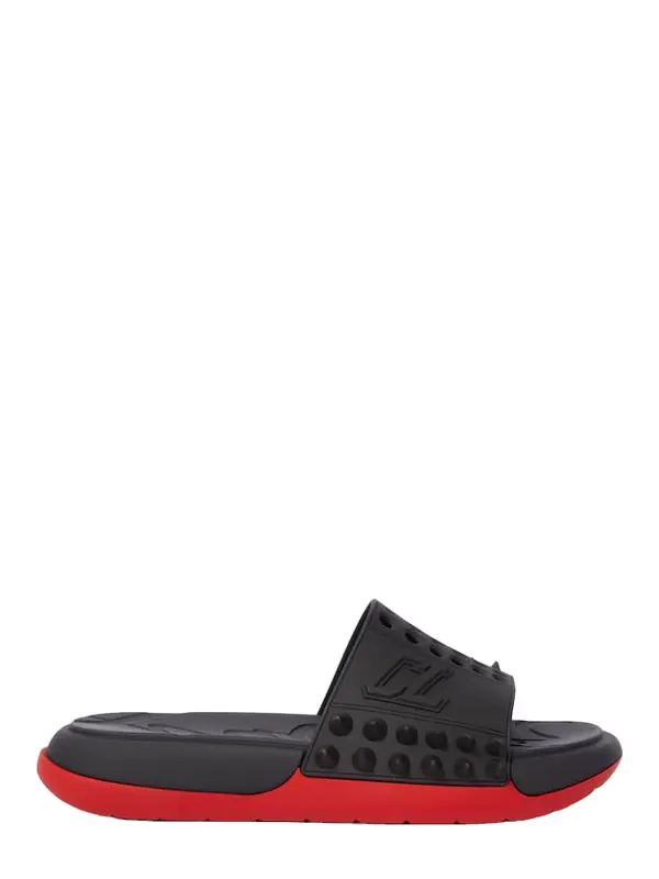 CHRISTIAN LOUBOUTIN Take It Easy Slides - Black