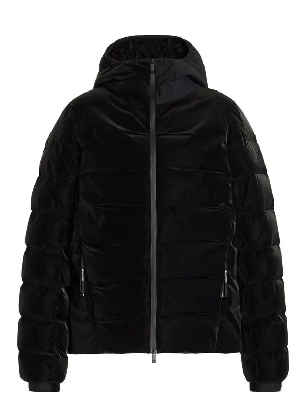 Moncler Ananke Coated-nylon Down Jacket - Black