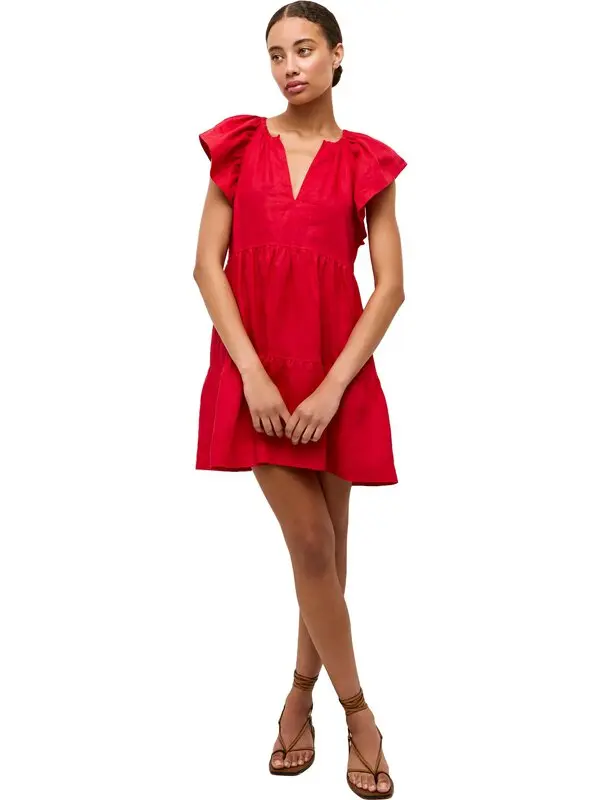 MARIE OLIVER Kara Tiered Dress - Pepper