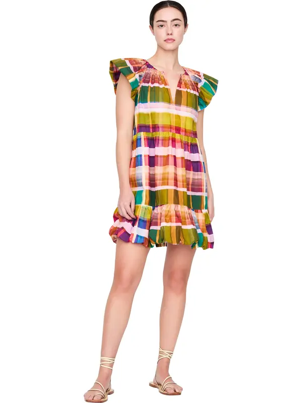 MARIE OLIVER Clover Printed Dress - Madras