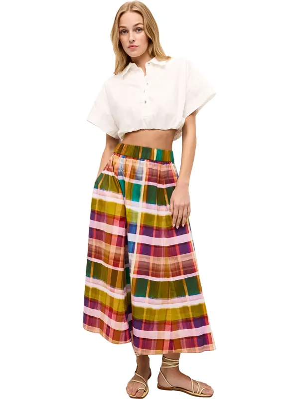 MARIE OLIVER Sasha Skirt - Madras