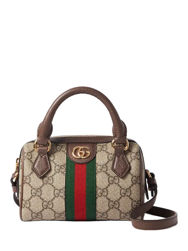 Gucci Ophidia Mini Tote - Neutrals