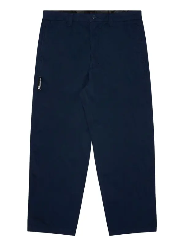 AAPE BY *A BATHING APE® Straight-leg Trousers - Blue