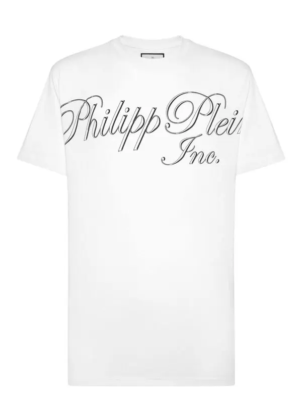 Philipp Plein Logo-print Cotton T-shirt - White