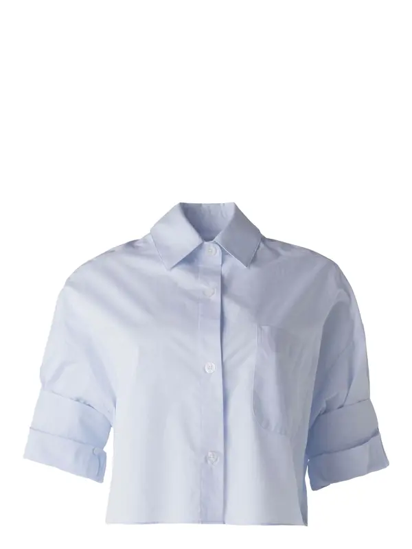 TWP Next Ex Cotton Shirt - Blue