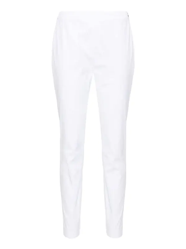 Fabiana Filippi Slim-fit Ankle-length Trousers - White