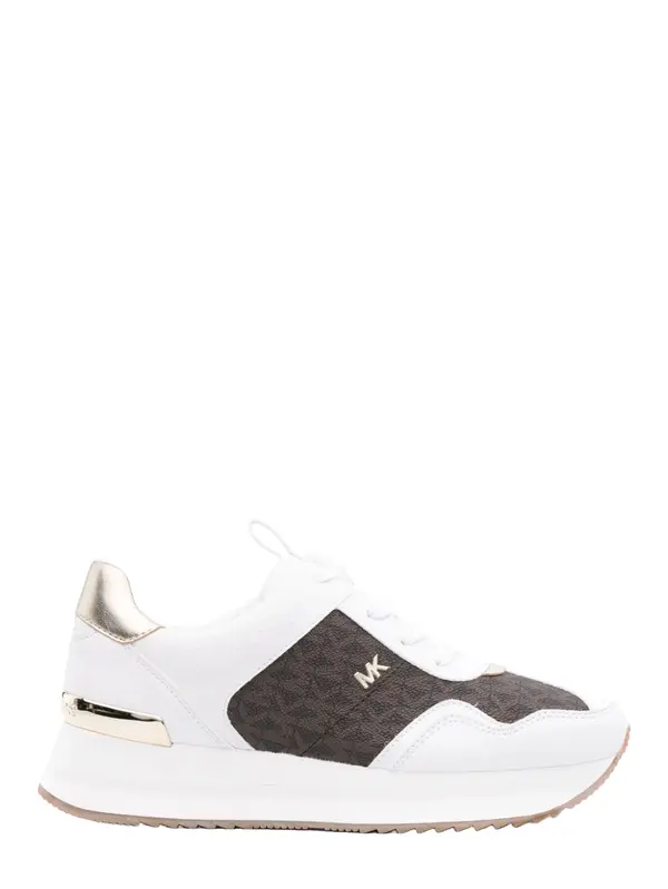 Michael Kors Raina Panelled Sneakers - White