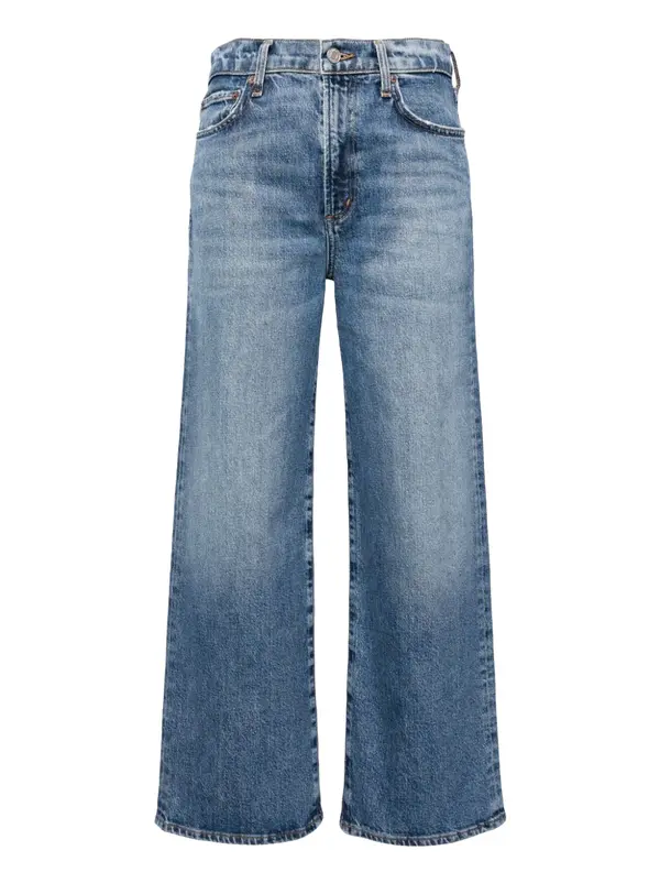 AGOLDE Harper Cropped Jeans - Blue