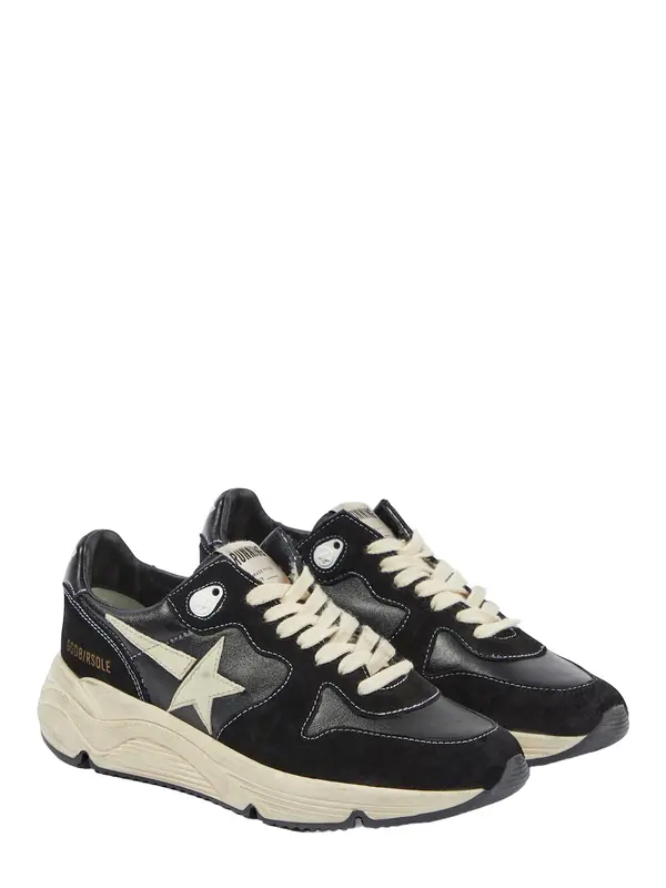 GOLDEN GOOSE Running Sole Sneakers - Black