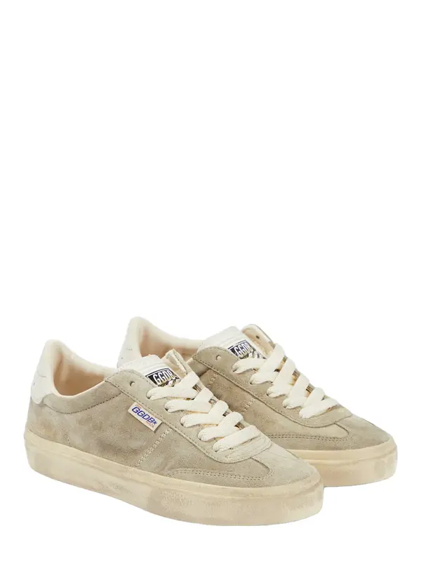 GOLDEN GOOSE Soul-star Suede Sneakers - Beige