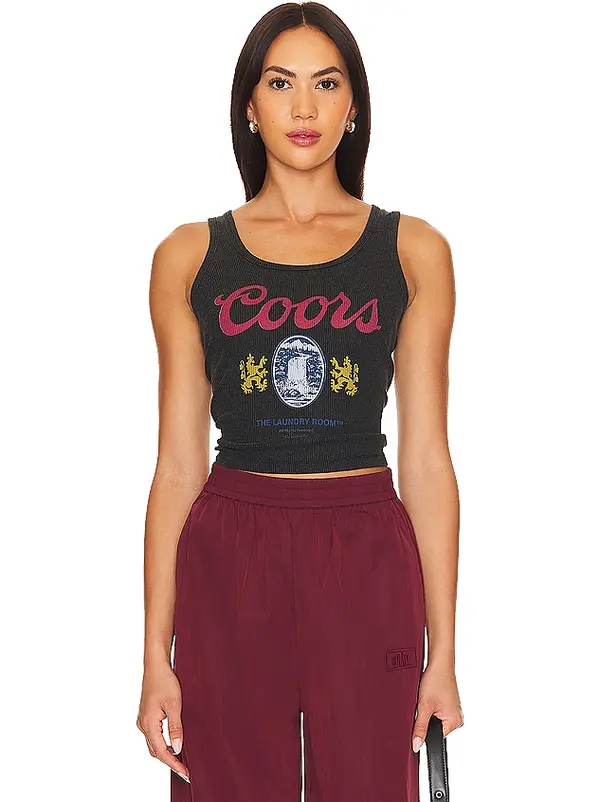 THE LAUNDRY ROOM Coors Original Tank - Black Snow
