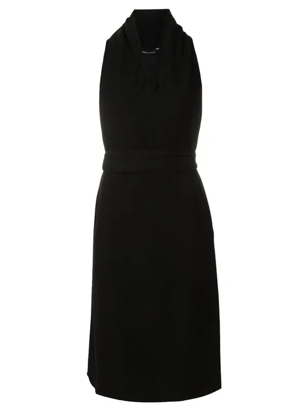 UMA | RAQUEL BLAY Uma | Raquel Davidowicz Cowl-neck Midi Dress - Black