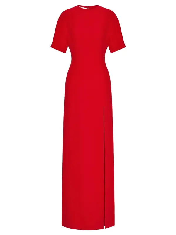 Valentino Garavani Cady Couture Silk Gown - Red