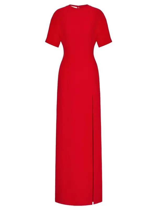 Valentino Garavani Cady Couture Silk Gown - Red