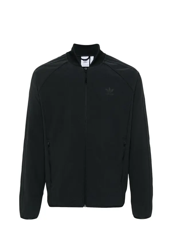 Adidas Sst Zip-up Sport Jacket - Black