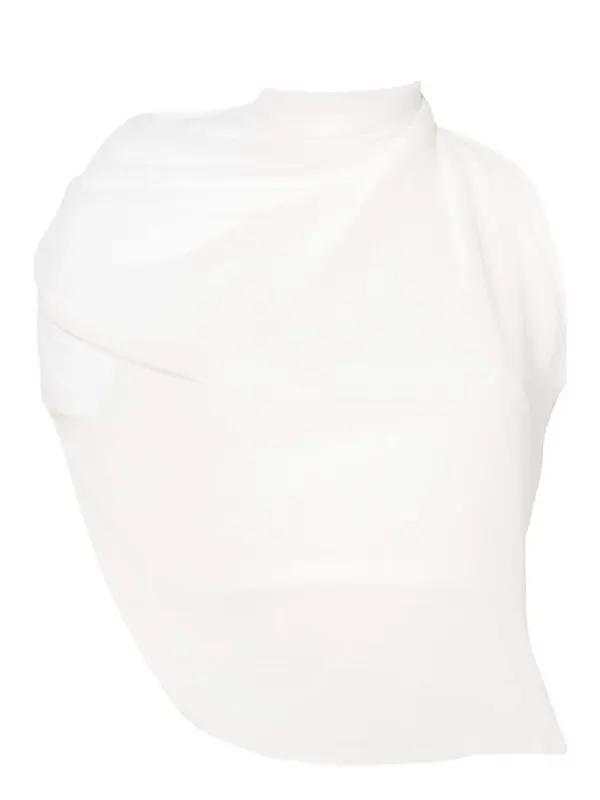 Jacquemus Le Haut Pablo Chiffon Blouse - White