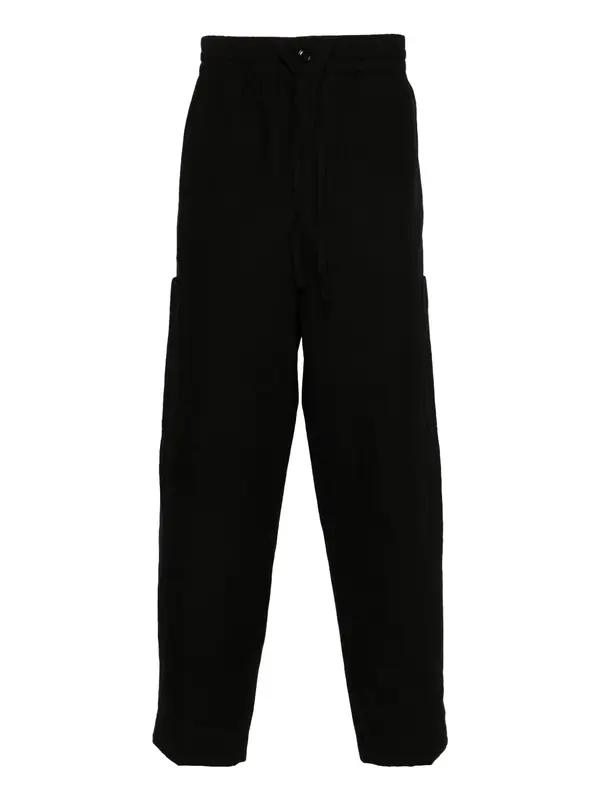 Kenzo Drawstring-fastening Trousers - Black