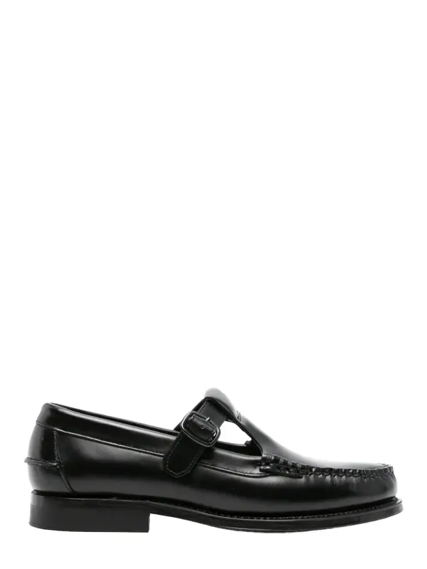 Hereu Alber Leather Loafers - Black