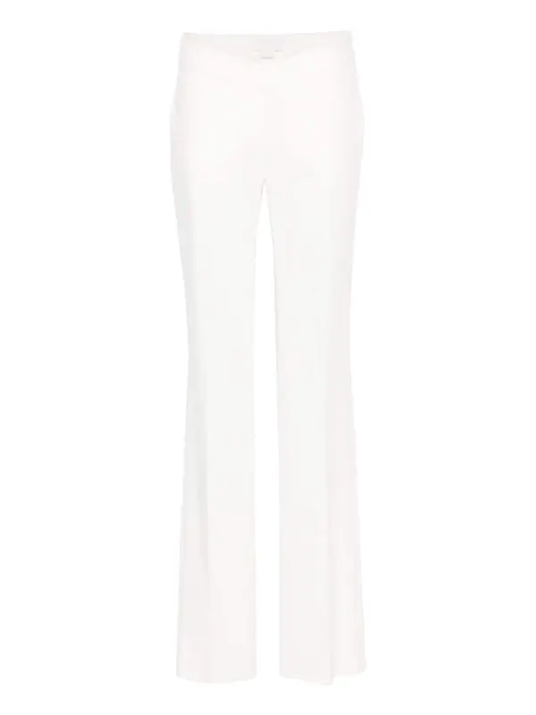 GENNY Straight Leg Trousers - White