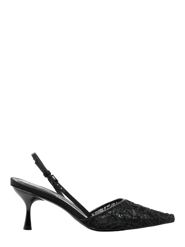 Simkhai Dylan 70mm Slingback Pumps - Black