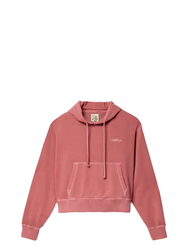 Camper Logo-embroidered Hoodie - Red
