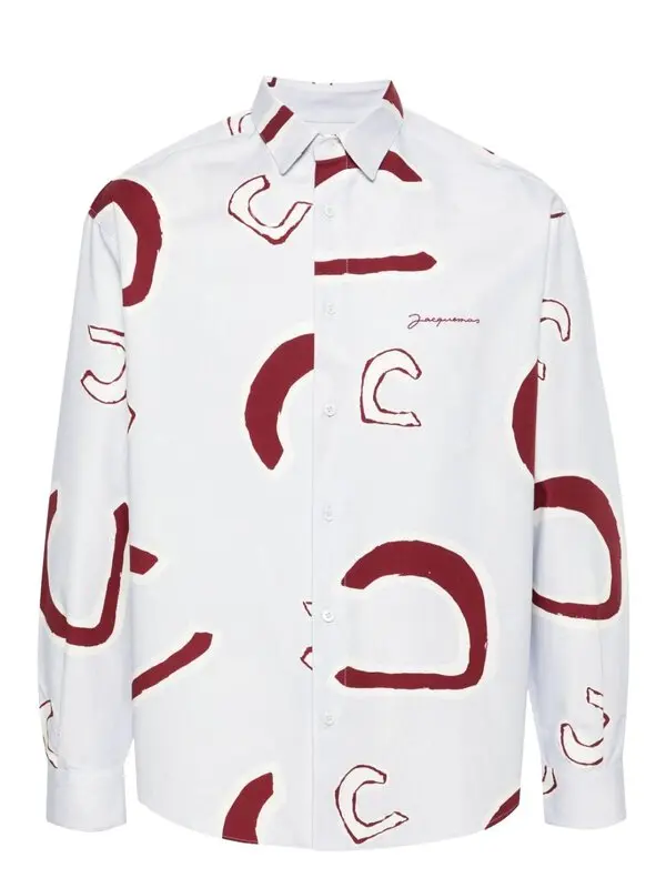 Jacquemus La Chemise Simon Cotton Shirt - Blue