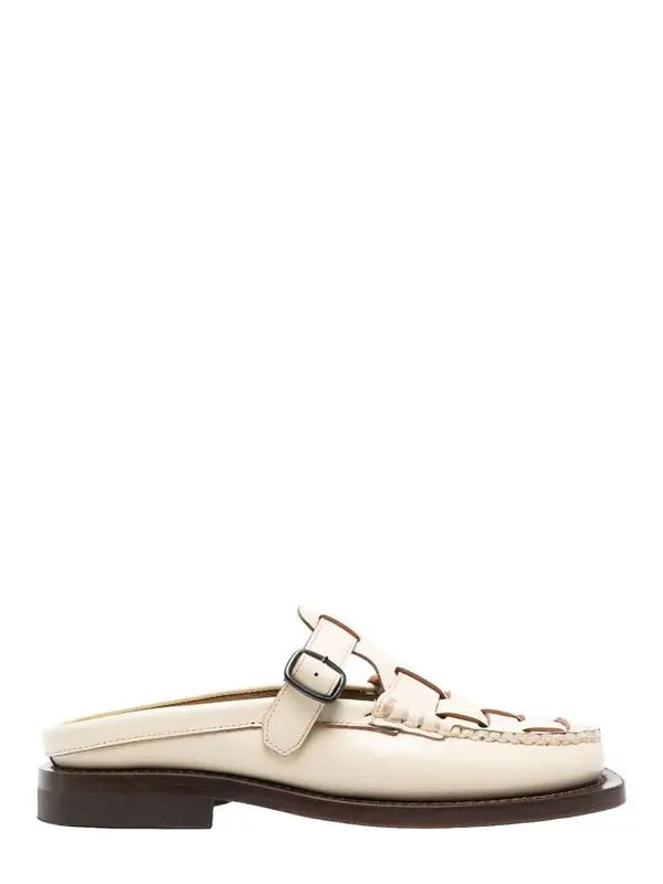 Hereu Bonell Leather Loafers - Neutrals