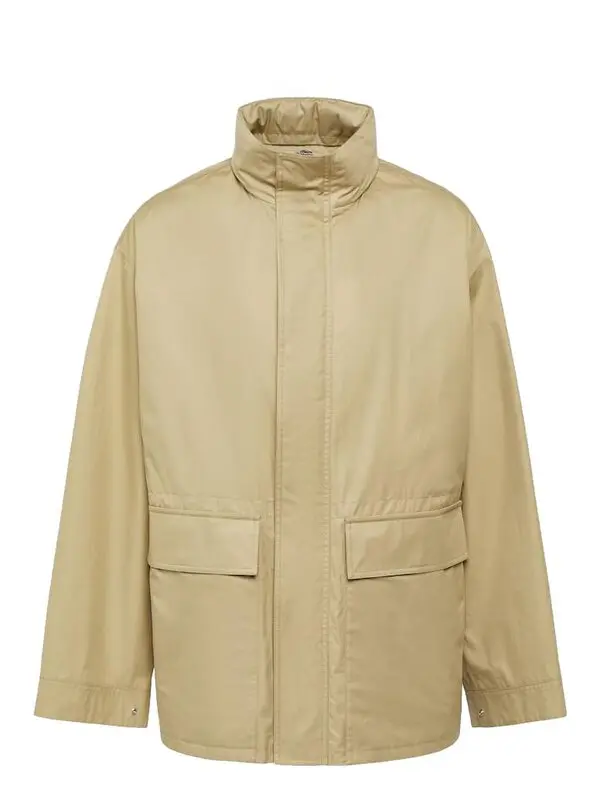 Burberry Ekd Embroidered Cotton Jacket - Beige