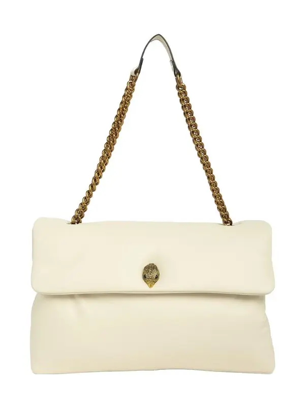 Kurt Geiger Leather Shoulder Bag - Bone