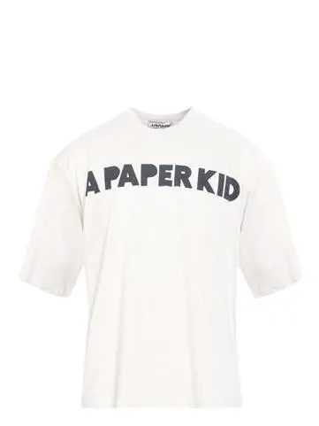 A PAPER KID T-shirt Size Cotton - Beige