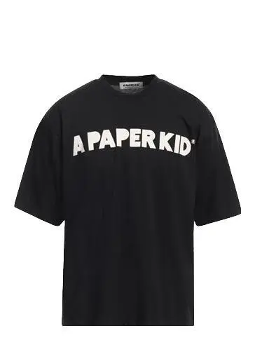 A PAPER KID T-shirt Size Cotton - Black