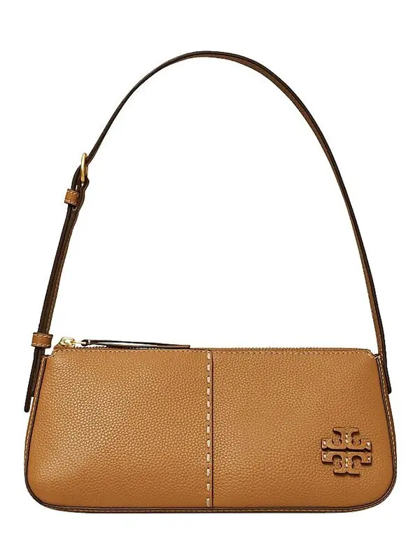 Tory Burch Mcgraw Wedge Shoulder Bag - Tiramisu/rolled Brass