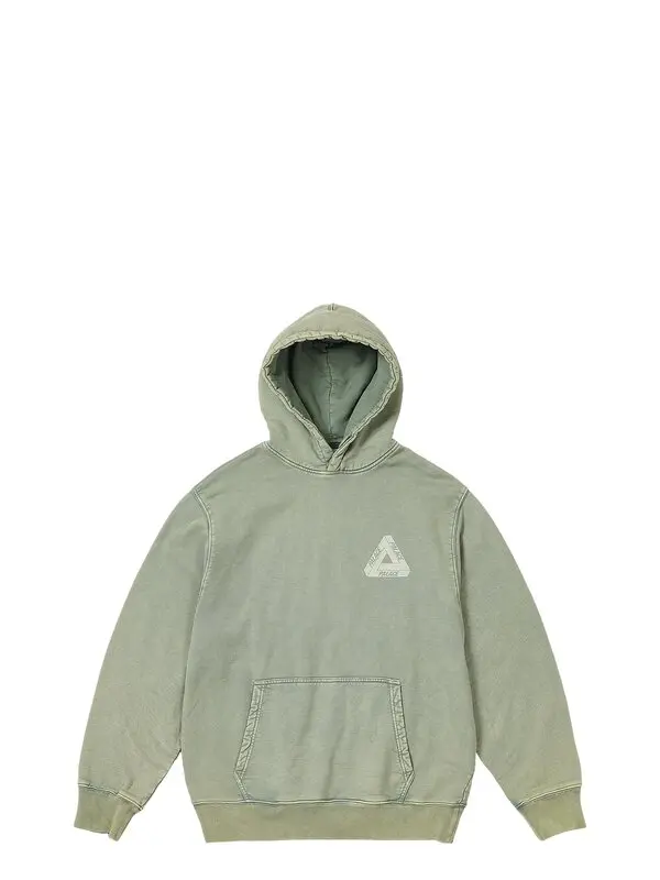 PALACE Washed Out Tri-ferg Hood - Green