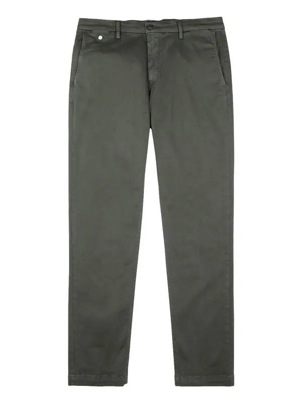 REPLAY Benni Hyperflex X-l.i.t.e. Stretch-cotton Chinos - Khaki