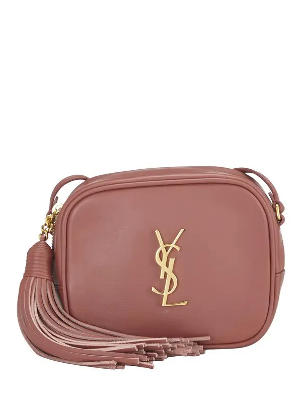 Saint Laurent Calfskin Blogger Bag - Pink