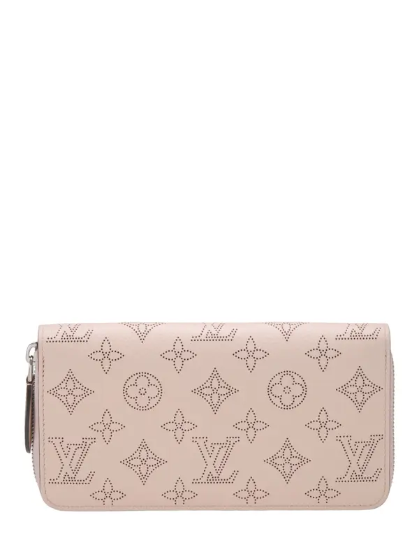 LOUIS VUITTON Monogram Mahina Zippy - Pink